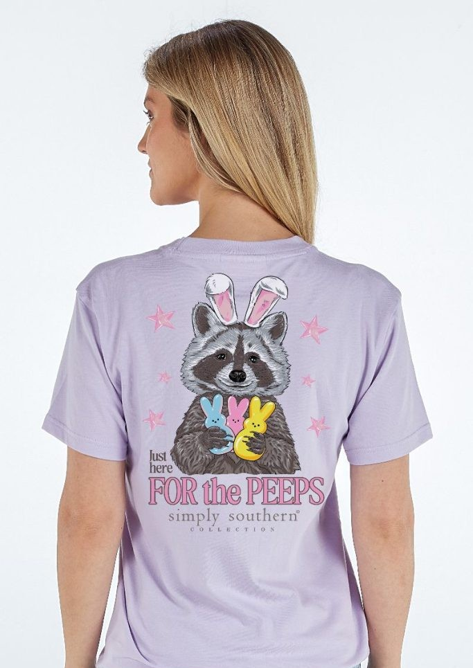 Simply Southern Lilac Peeps Tee – 252 Sweetpea Designs