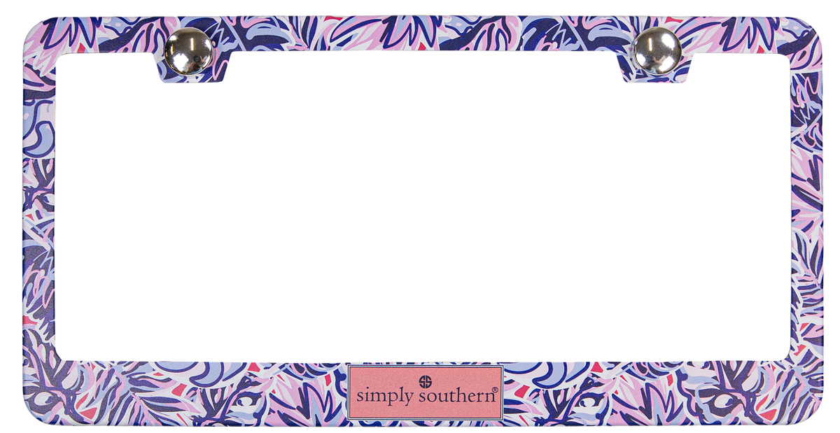 Simply southern License Plate Covers – 252 Sweetpea Designs
